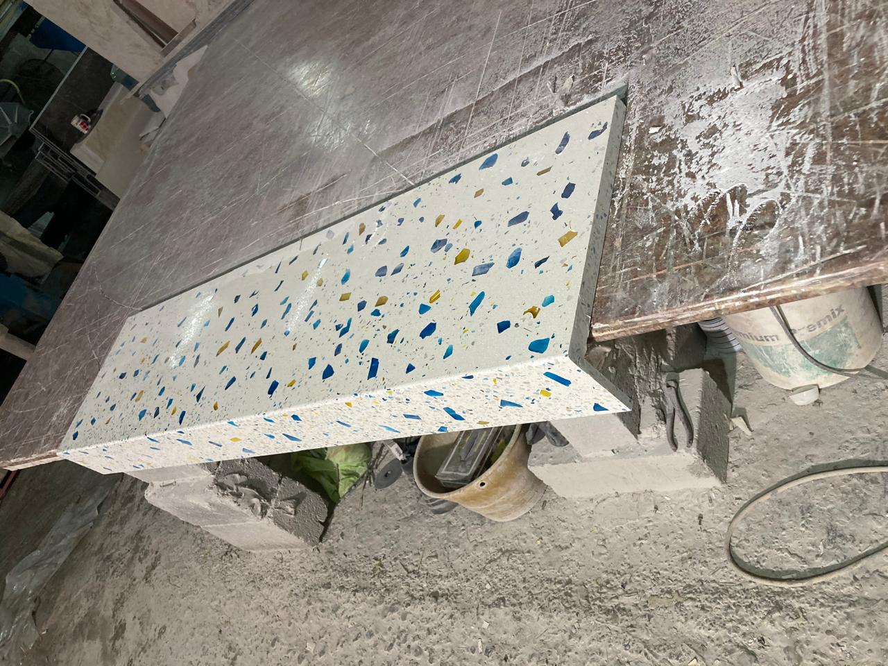 Precast terrazzo: seamless custom flooring & surfaces by Terrazzo Art